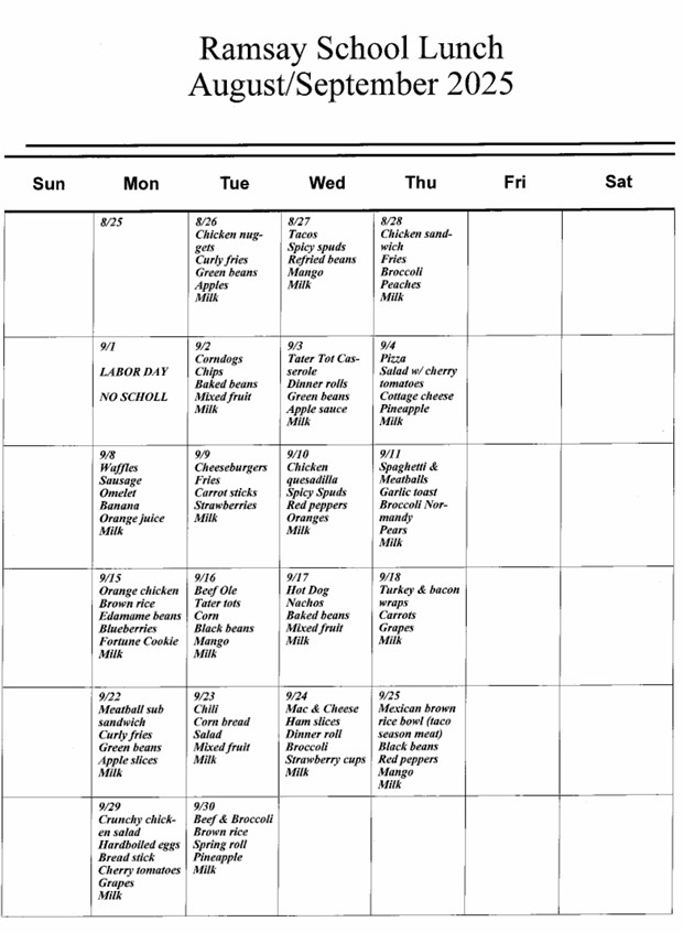 Home | Ramsay School District #3